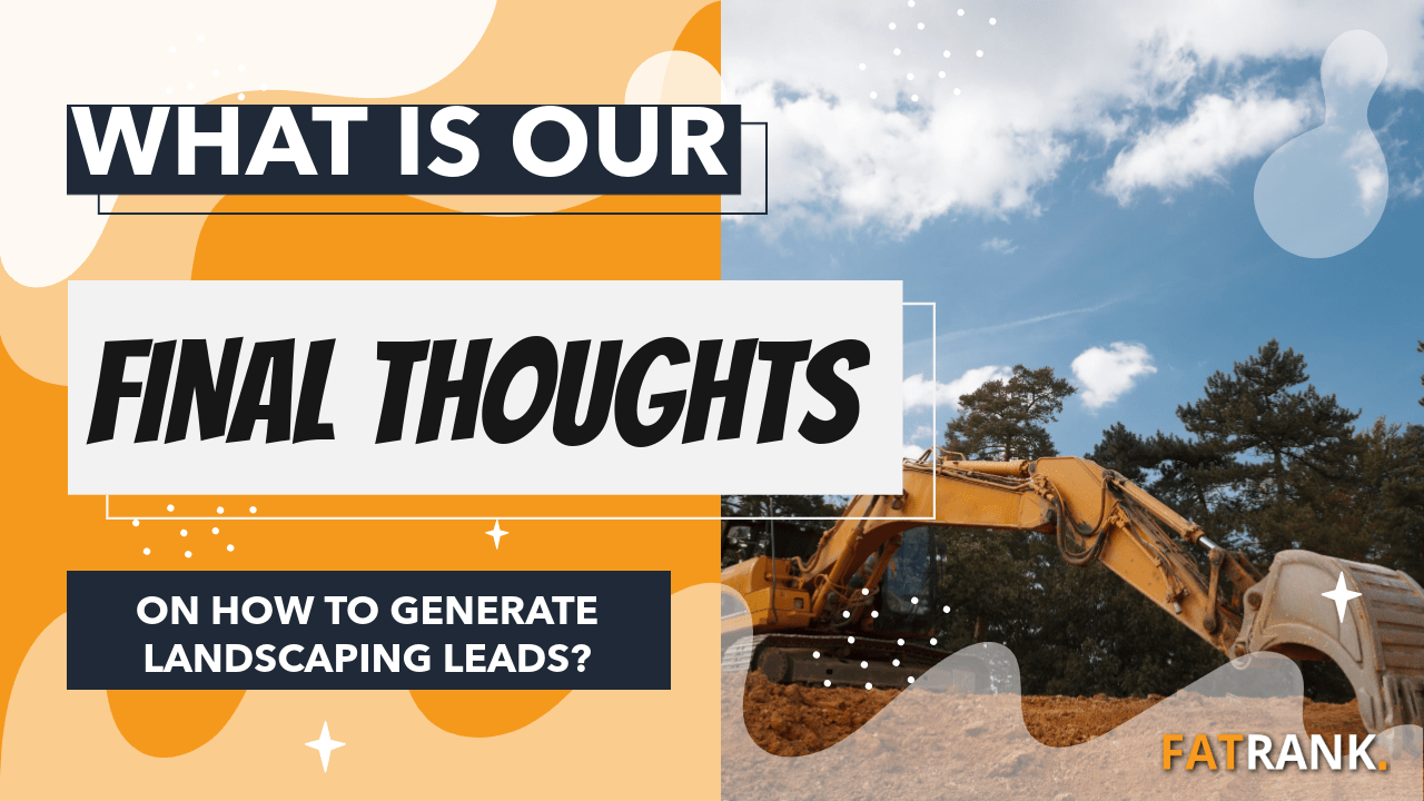 Landscaping Lead Generation - FatRank