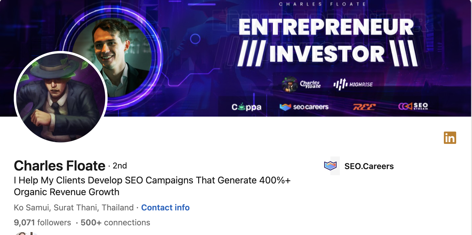 SEO Experts to Follow on Linkedin - FatRank